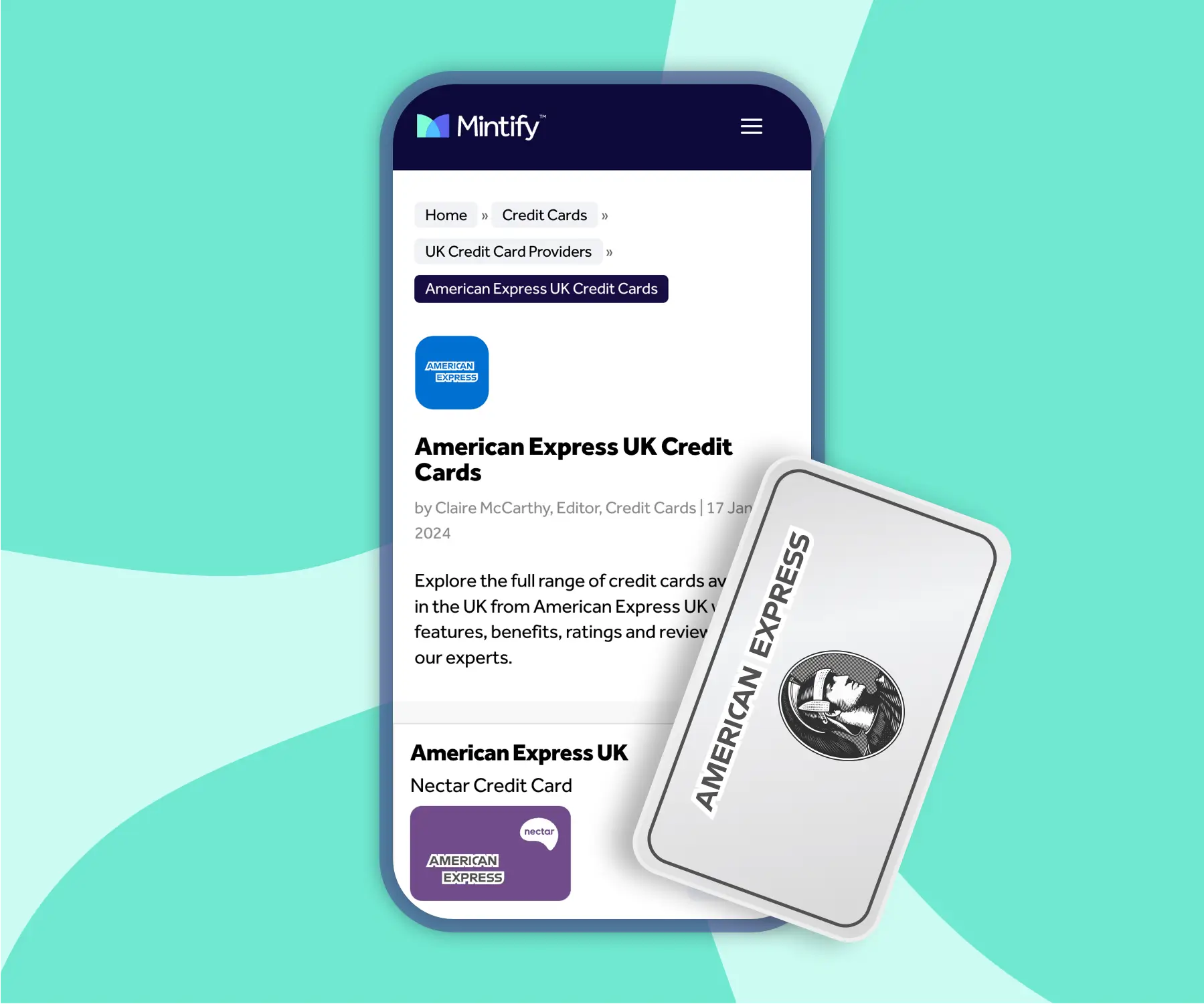 American Express UK Credit Cards - December 2025 | Mintify