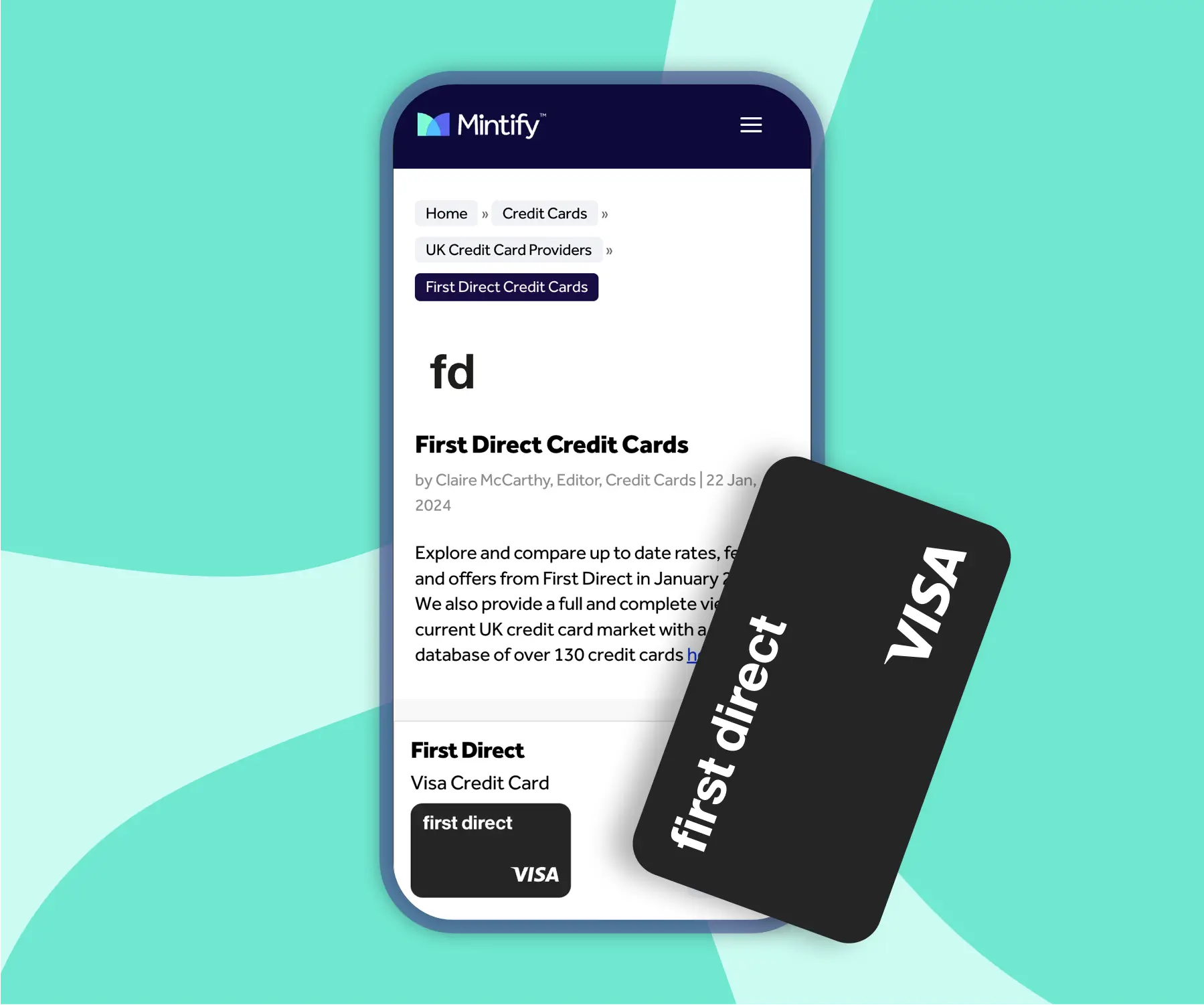 first direct Credit Cards - November 2025 | Mintify