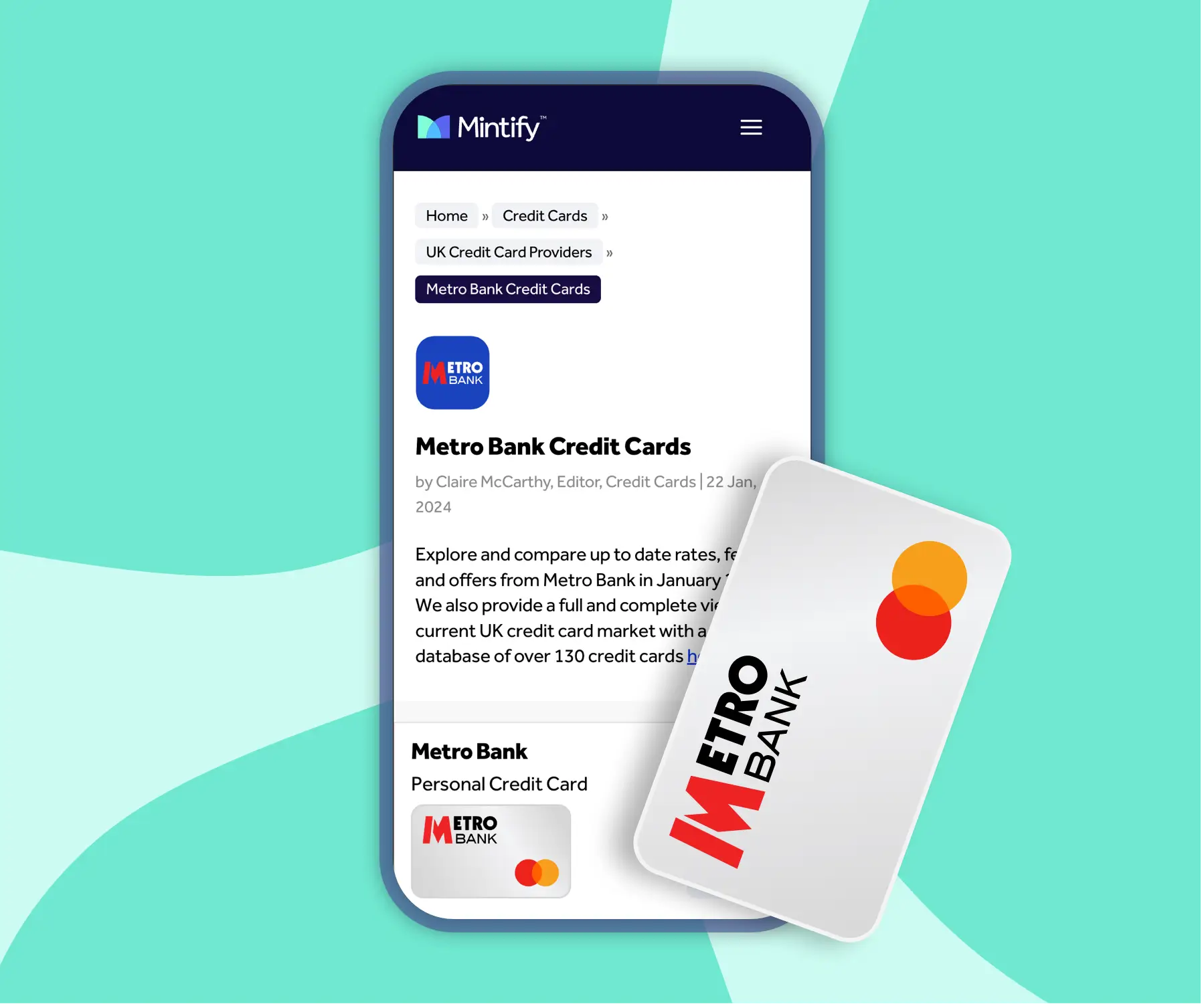 Metro Bank Credit Cards - October 2025 | Mintify