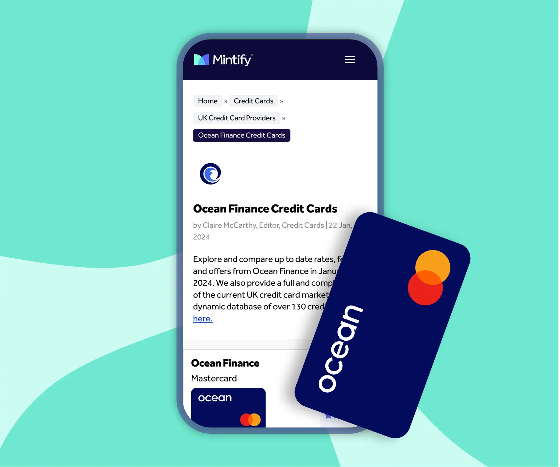 Ocean Finance Credit Cards - December 2025 | Mintify